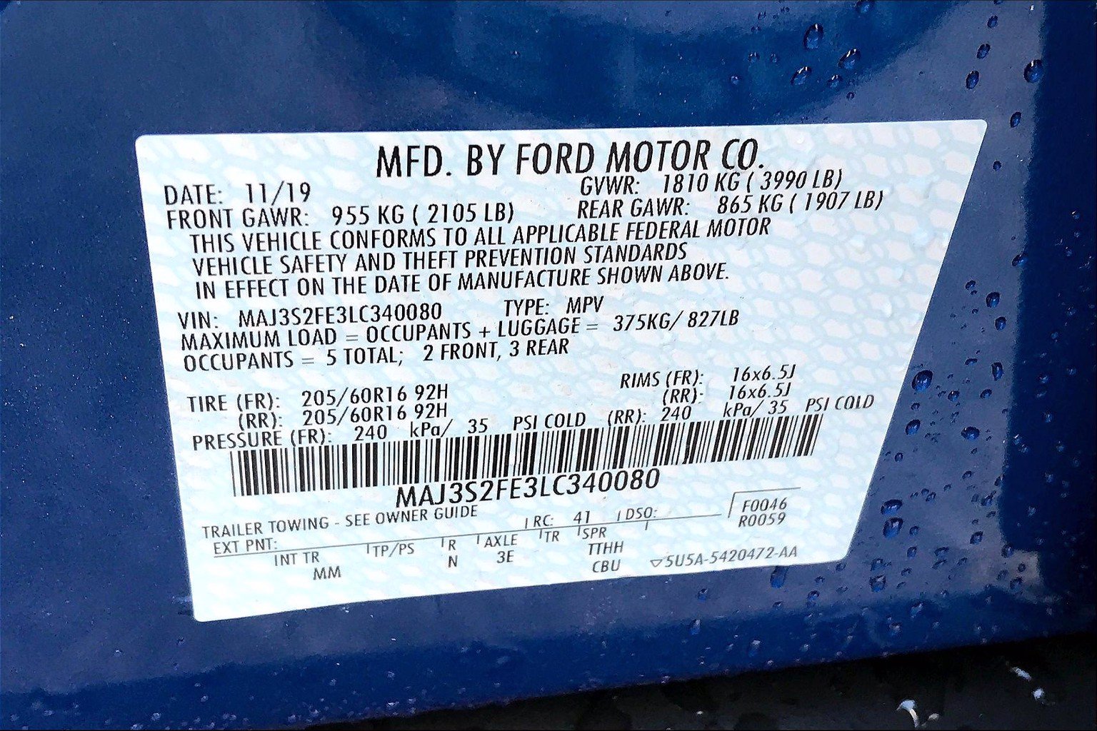 New 2020 Ford Ecosport S 4d Sport Utility In Morton 340080 Mike